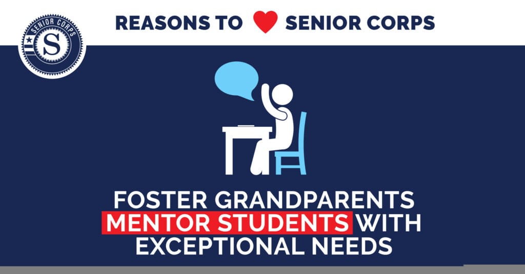 Foster Grandparents | The Senior Citizens Council